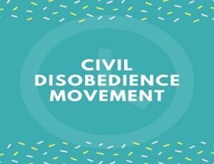 Civil Disobedience Movement (March 12, 1930 - March 5, 1931)