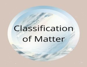 Classification of Matter | Important