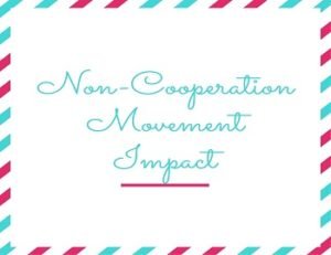 Impact of the Non-Cooperation Movement (1920-22)