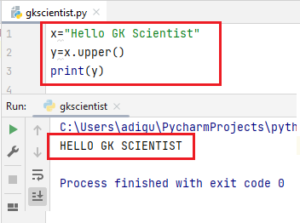 Python String Function | Important Concept