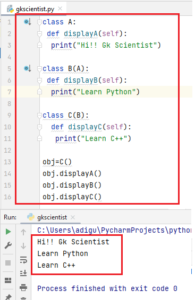 Python Inheritance | Important Concept