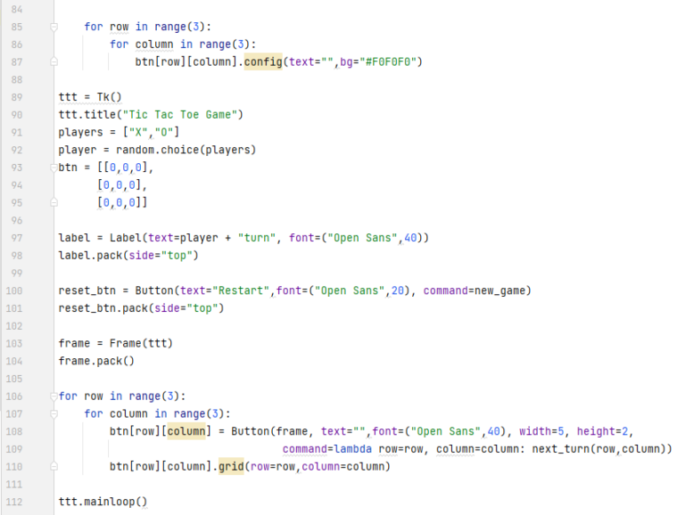 Python Tic Tac Toe Game Project | Important