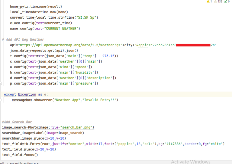 Create Weather App in Python | Important Project