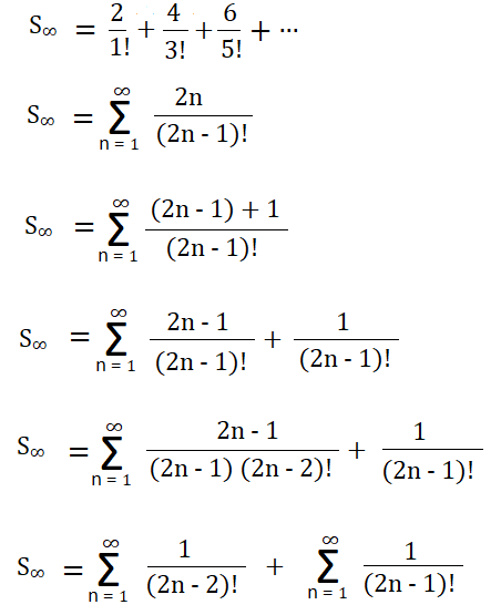Exponential Series | Important Concept
